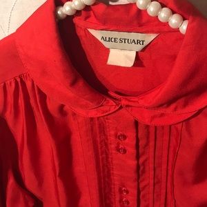 Alice Stuart | Tops | 6s Vintage Alice Stuart Blouse | Poshmark